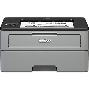 Brother HL-L2350DW Monochrome Compact Laser Printer with Wireless and Duplex Printing + Printer Cable