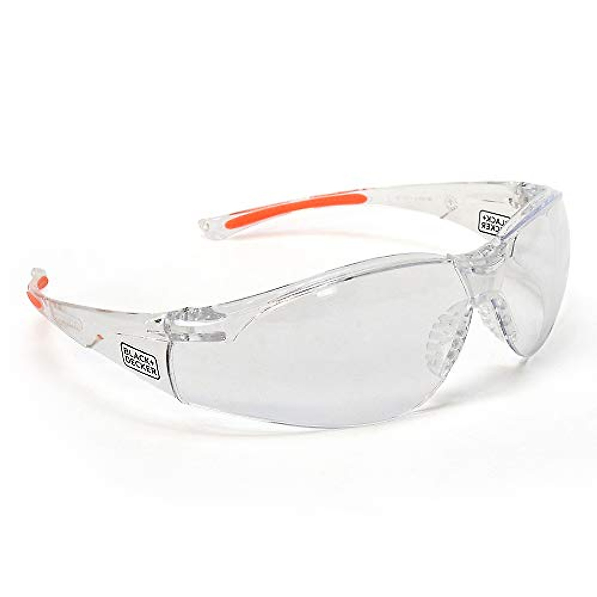 BLACK+DECKER Hedge Trimmer with Safety Eyewear, Lightweight, Clear Lens (BEHT100 & BD250-1C)