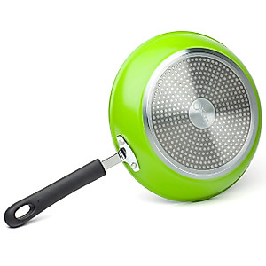 10" Green Ceramic Frying Pan by Ozeri – 100% PTFE, PFAS, APEO, GenX, NMP and NEP-Free German-Made Coating