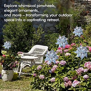Reflective Pinwheels 10pack,Wind Spinners Outdoor Bird Scare Devices,Sparkly Pinwheel for Garden Decor,Scare Birds & Animals Away from Garden Yard Patio Lawn Farm
