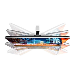 HP EliteDisplay E233 23 Inch Full HD Screen LED 2-Pack Display Bundle with 12-Outlet Professional SurgeMaster, Microsoft Wireless Keyboard and Mouse