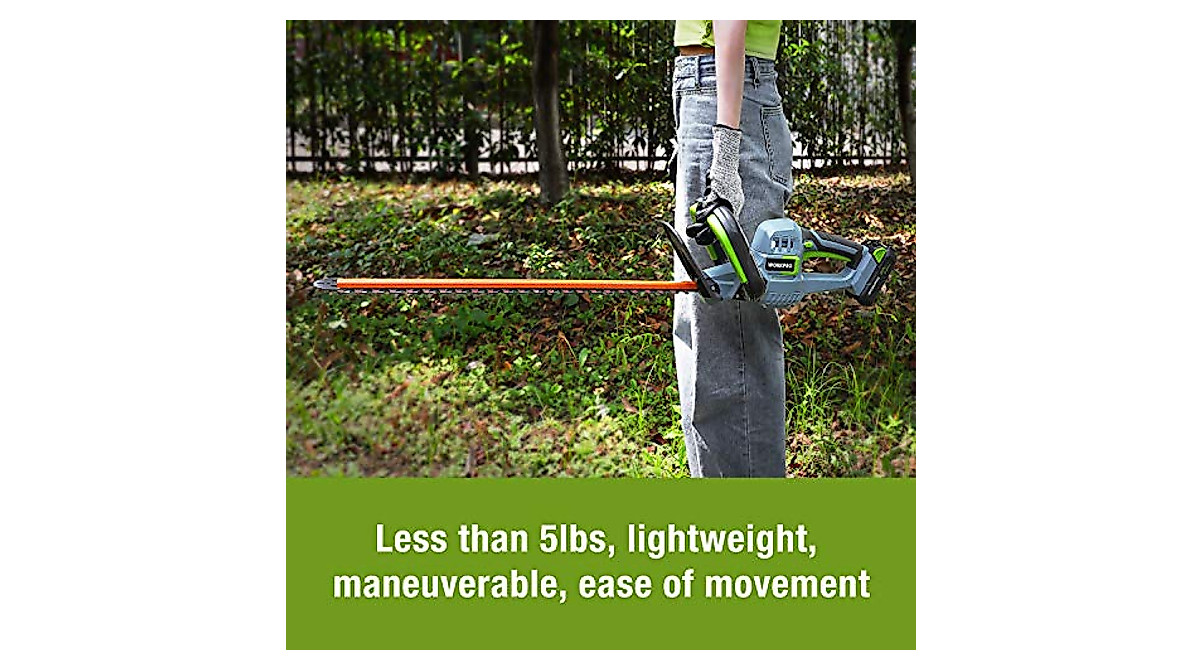WORKPRO 20V Cordless Hedge Trimmer - Lightweight & Powerful