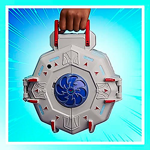 PJ Masks Power Heroes PJ Power Q Playset, Headquarters Set with Car and Figure, Superhero Toys for 3 Year Old Boys and Girls and Up