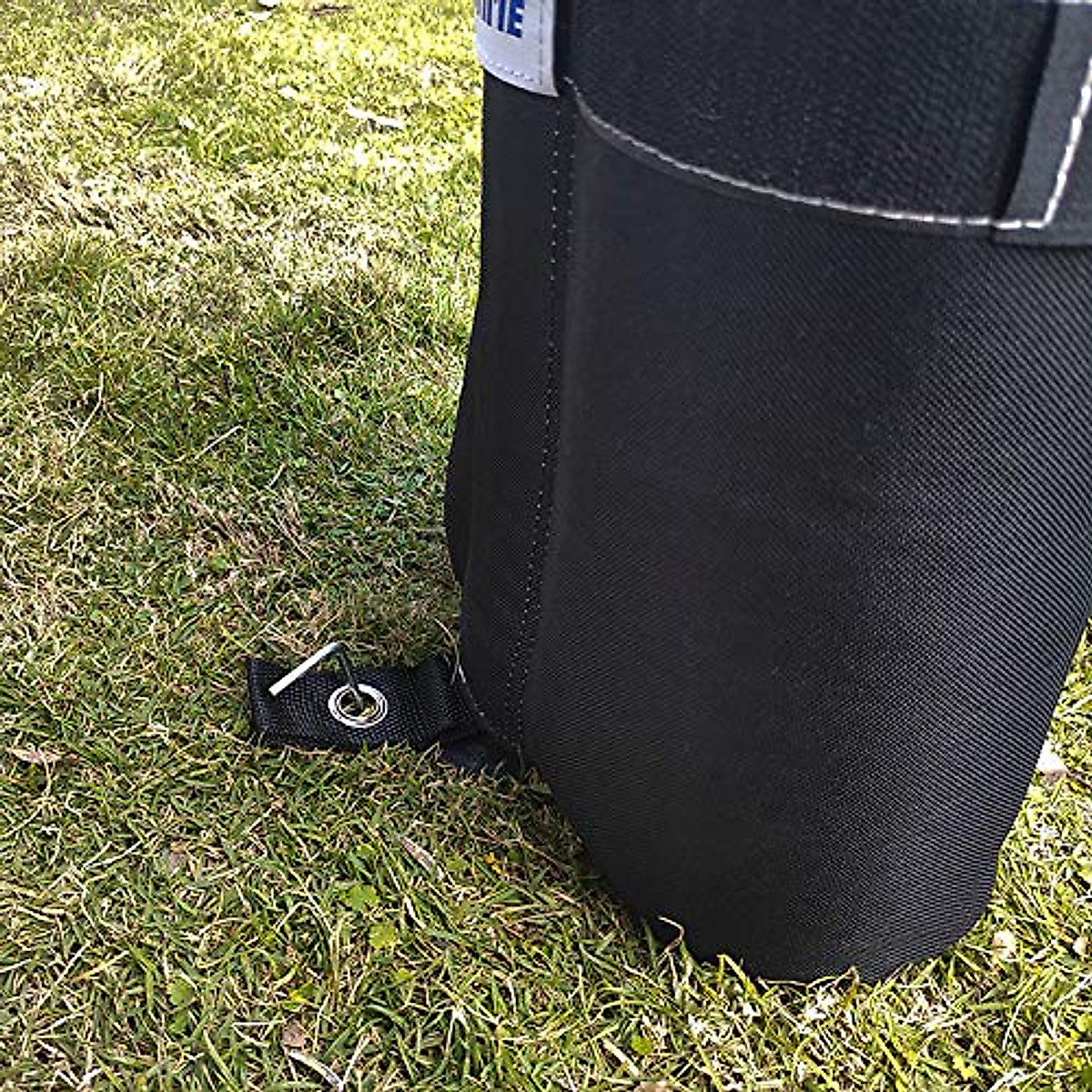 Goutime Canopy Weight Bags 4 x 40 lb for Pop Up Canopy Tent Legs, Gazebo Sand Bag Weights, Set of 4 Black (Upgraded)