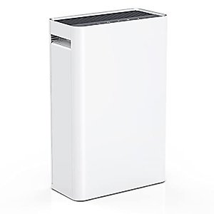 Hufy Air Purifier for Home Large Room, 4-in-1 True HEPA Filter with Cold Catalyst Filter 376 Sq Ft Coverage, Quiet Sleep Mode with Child Lock, Timer Setting, Available for California