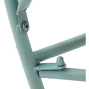 Garden Benches , Patio Bench Park Bench Outdoor Conversation Couch, Retro Wrought Iron Courtyard Stool, Outdoor Terrace Garden Metal Bench, Birdcage- Shaped Porch Decoration Chair (Size : Single Chair