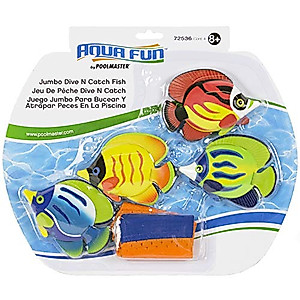 Poolmaster 72536 Jumbo Dive 'N' Catch Fish Game