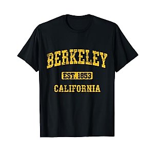Berkeley California Vintage Athletic Sports Design T-Shirt
