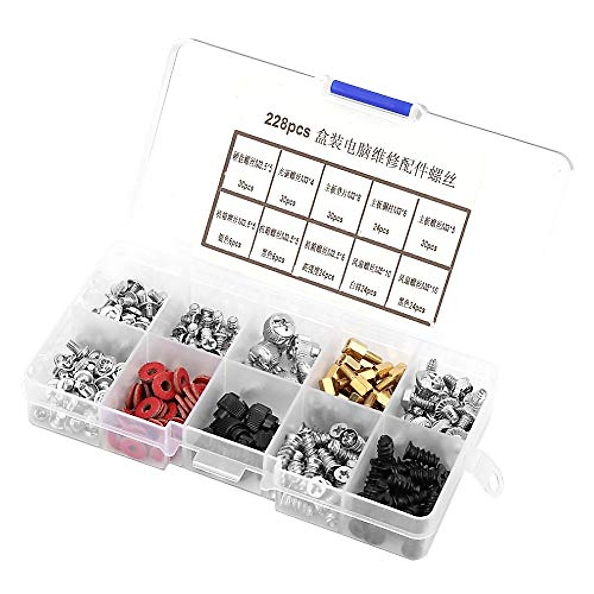 Weiyirot Lightweight Stable Performance Standoff Screws Motherboard, Portable Motherboard Screws, No Programming for Mobile Network Terminal Equipment Computer