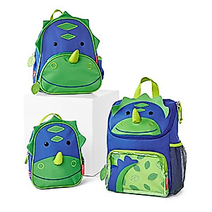 Skip Hop Toddler Backpack Leash, Zoo, Dino