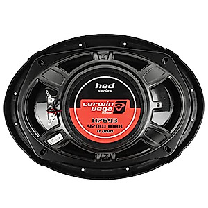 Cerwin Vega H7653 6.5" and H7693 6" x 9" 3-Way Coaxial Speakers 4 Ohm Pack