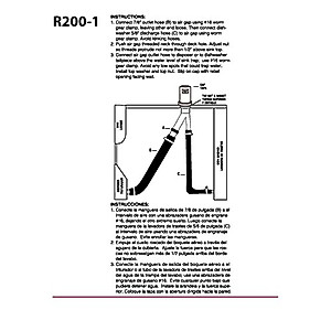 Westbrass R200-1-12 Air Gap Kit. Cast Brass, Oil Rubbed Bronze