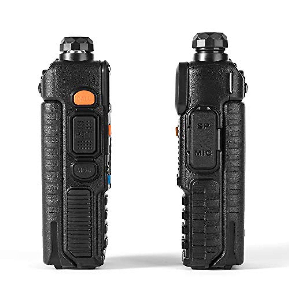 Ham Radio Walkie Talkie (UV-5R) UHF VHF Dual Band 2-Way Radio with Rechargeable Li-ion Battery Handheld Walkie Talkies Complete Set with Earpiece and Programming Cable (2 Pack)