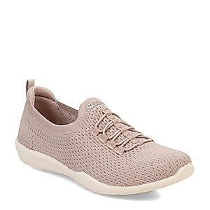 Skechers Women's, Active Newbury St Starlight Stroll Sneaker Taupe 8 M