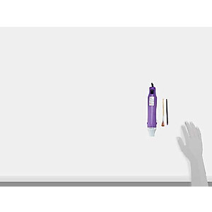 New Heat Gun,mofa Hot Air Gun Tools Shrink Gun with Stand For DIY Embossing And Drying Paint Multi-Purpose Electric Heating Nozzle Heat Gun For Epoxy Resin300W 110V (Purple,White)