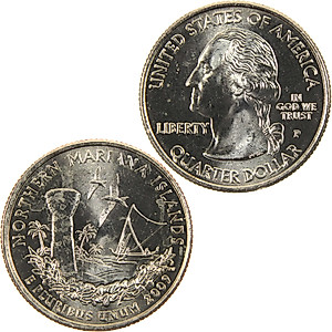 2009 P Northern Mariana Islands US Territories Quarter Uncirculated
