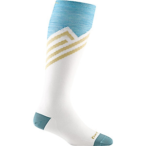 Darn Tough Vermont Peaks RFL OTC Ultra-Lightweight White Large