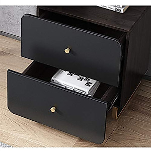 Mesheshe 2PCS Self Adhesive Felt Fabric, Soft Velvet Drawer Liner, DIY Velvet Fabric for Art & Crafts, Jewelry Box Felt Liner, Solid Color Felt Wallpaper (14.6" x 39.4", Black)