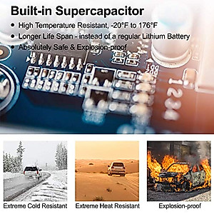 REXING V1P MAX 4K UHD Dual Channel Dash CAM, 3840X2160 Front+1080p Rear, WiFi GPS Car Dash Camera w/Night Vision, Supercapacitor,170 Degree Wide Angle, Loop Recording, G-Sensor, Parking Monitor