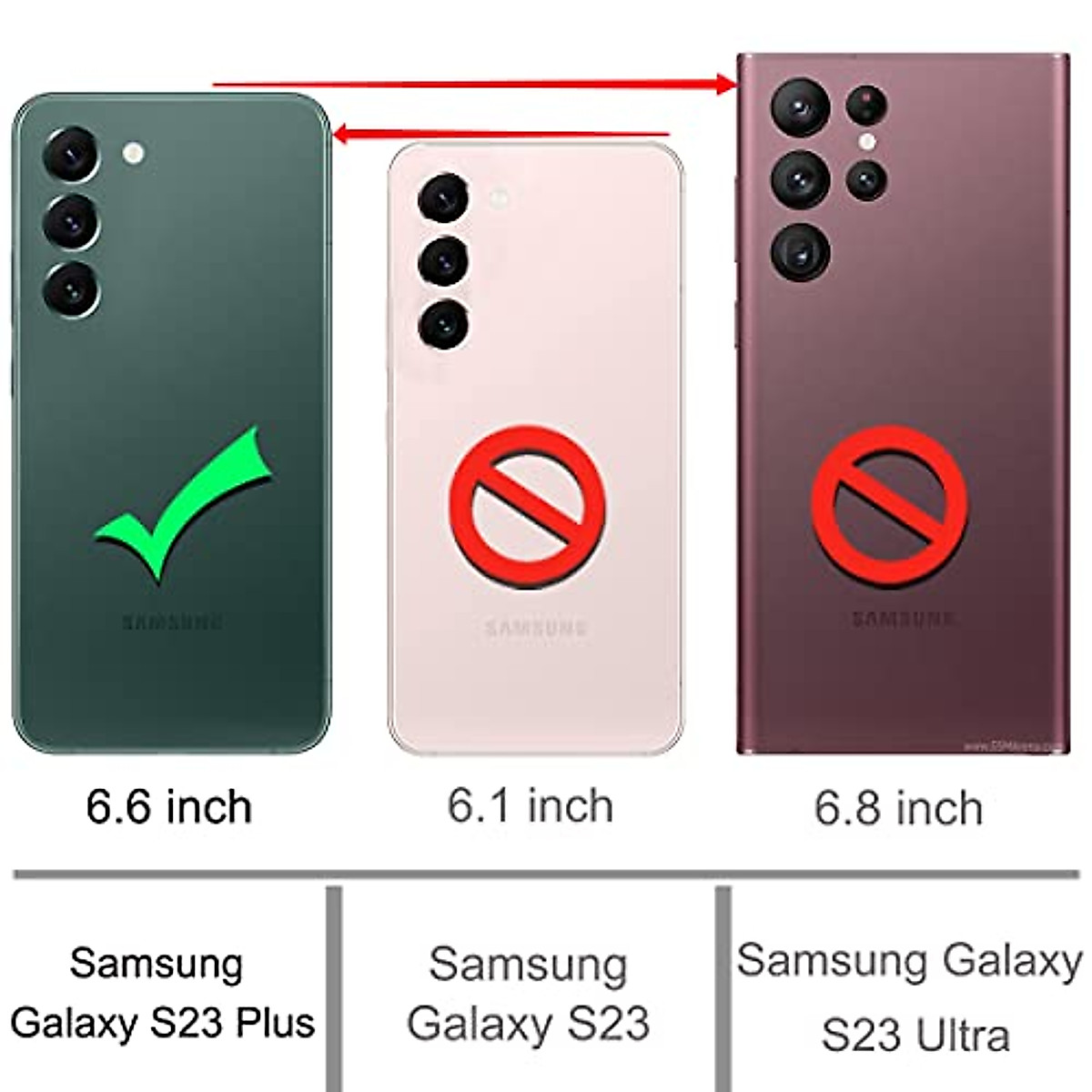 Osophter Samsung Galaxy S23 Plus Case - Clear, TPU Shock-Absorbing, Reinforced Corners, Flexible Phone Cover