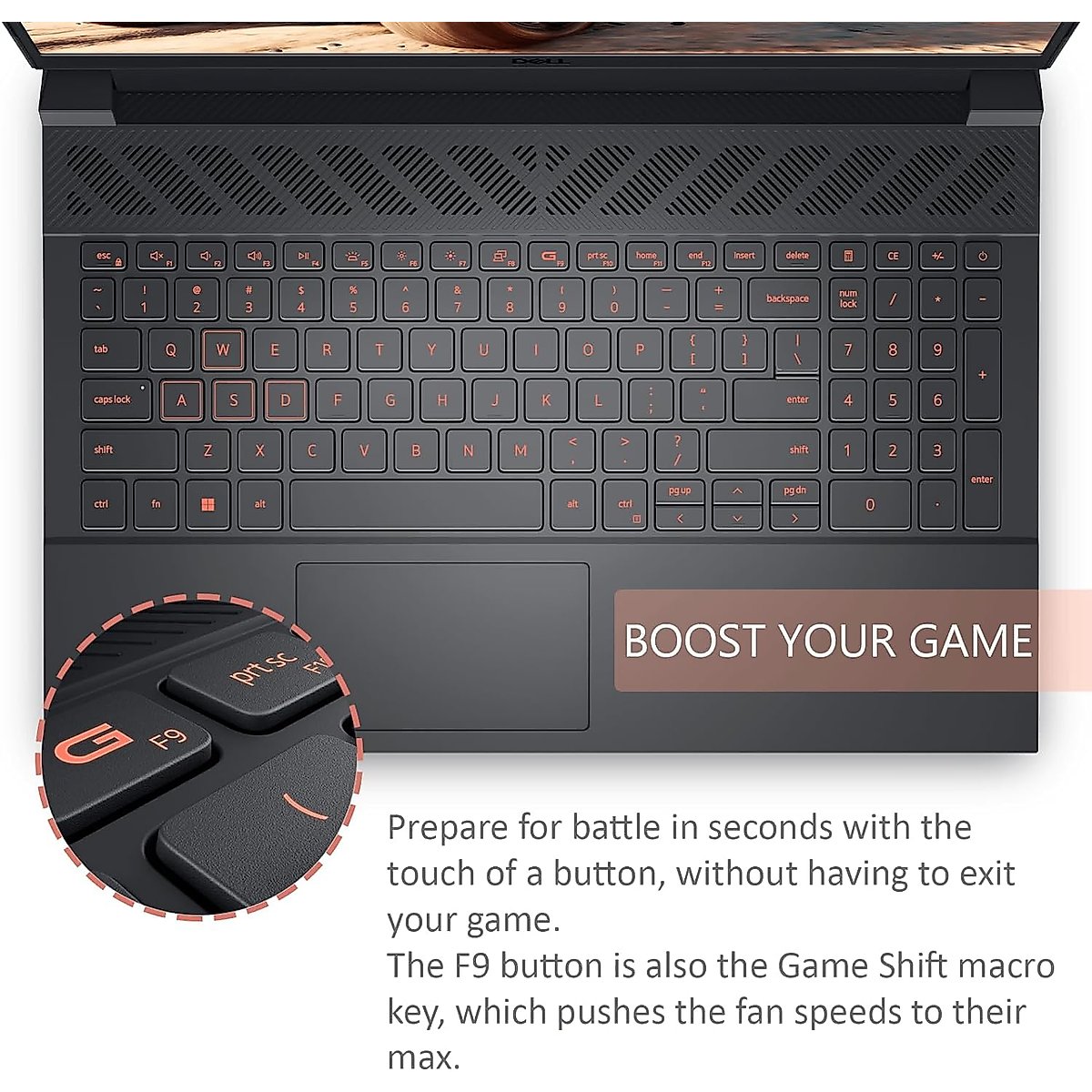 Dell 2023 Newest G15 Gaming Laptop, 15.6" FHD Display, CPU i7-13650HX(14-core), RTX 4050, 16GB DDR5, 1TB SSD, Backlit Keyboard, Wi-Fi 6, Dolby Audio, Windows 11 Pro, with Mouse