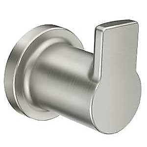 Moen Y1103BN Rinza Brushed Robe Hook Faucet, Spot Resist Br Nickel (SRN)