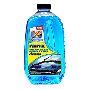 Rain-X 620034 - 48 fl oz - Deep Cleaning, High Foaming Soap Provides Spot Free Shine with No Towel Or Hand Drying Needed, Better Than Any Other Traditional Car Wash Cleaner