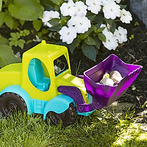 B. toys- 18” Sand Truck- Water Play- Excavator Toy Truck for Toddlers - Loadie Loader 18 months + Beach Toys/Sand Toys