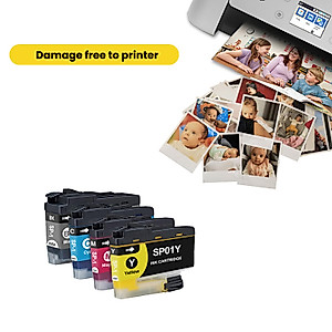 ZHINGUAN 1 Pcs Ink T3661 Remanufactured Works for SP-1 Sublimation Inkjet Printer （1-Black