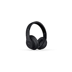 Beats Studio3 Wireless Noise Cancelling Over-Ear Headphones - Apple W1 Headphone Chip, Class 1 Bluetooth, Active Noise Cancelling, 22 Hours of Listening Time - Matte Black (Previous Model)