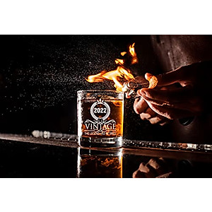 CARVELITA The Legend Has Retired 2022 Limited Editions 11oz Whiskey Glass - Funny Retirement Gifts For Men - Retired Gifts For Women - Happy Retirement Gifts - Retirement Party Decorations For Men