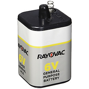 Rayovac 6V General Purpose Lantern Battery, 1.195 Pound