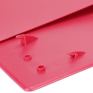 Replacement Panel Impact Resistant Easy to Remove dustproof Front Cover for Game Consoles Star Red