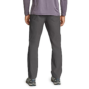 Eddie Bauer Men's Rainier Pants, Dark Smoke Rainier, 34W x 32L