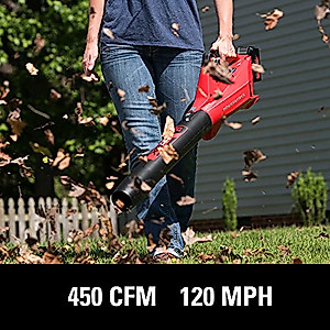 POWERWORKS XB 40V (120 MPH / 450 CFM) Cordless Axial Blower, 2Ah Battery and Charger Included BLP302