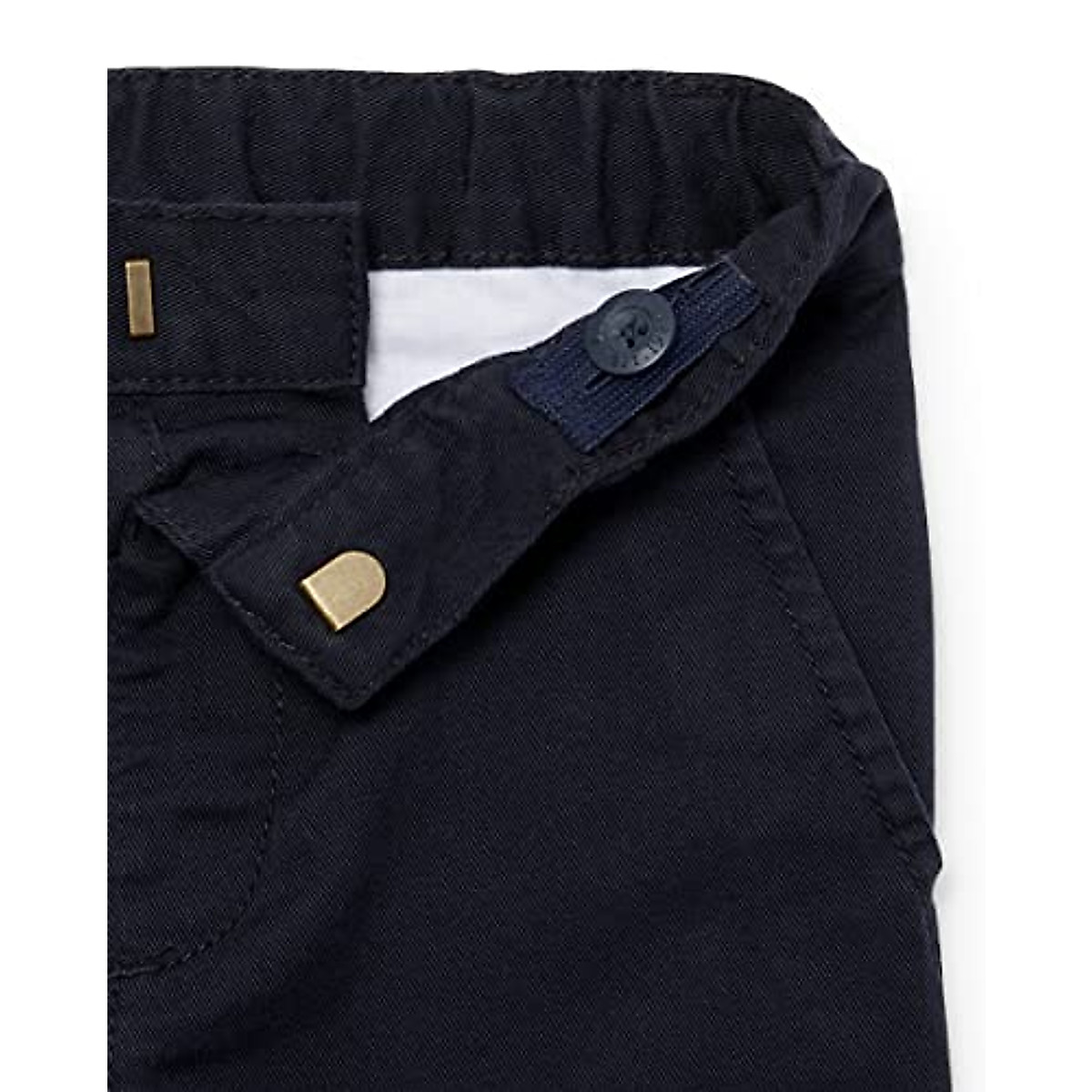 The Children's Place Baby Boys' and Toddler Stretch Skinny Chino Pants, New Navy 2-Pack, 5T