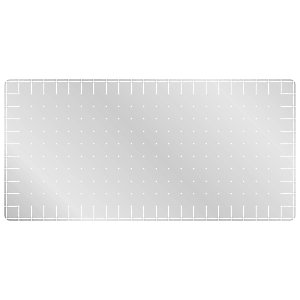 LITKO 1-inch Square Stencil, Square Dot Pattern