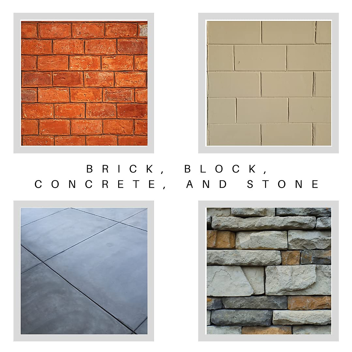 100 Qty 1/4" x 2-1/4" Hex Head Diamond Tip Concrete Screws to Anchor Masonry, Block & Brick (BCP500)