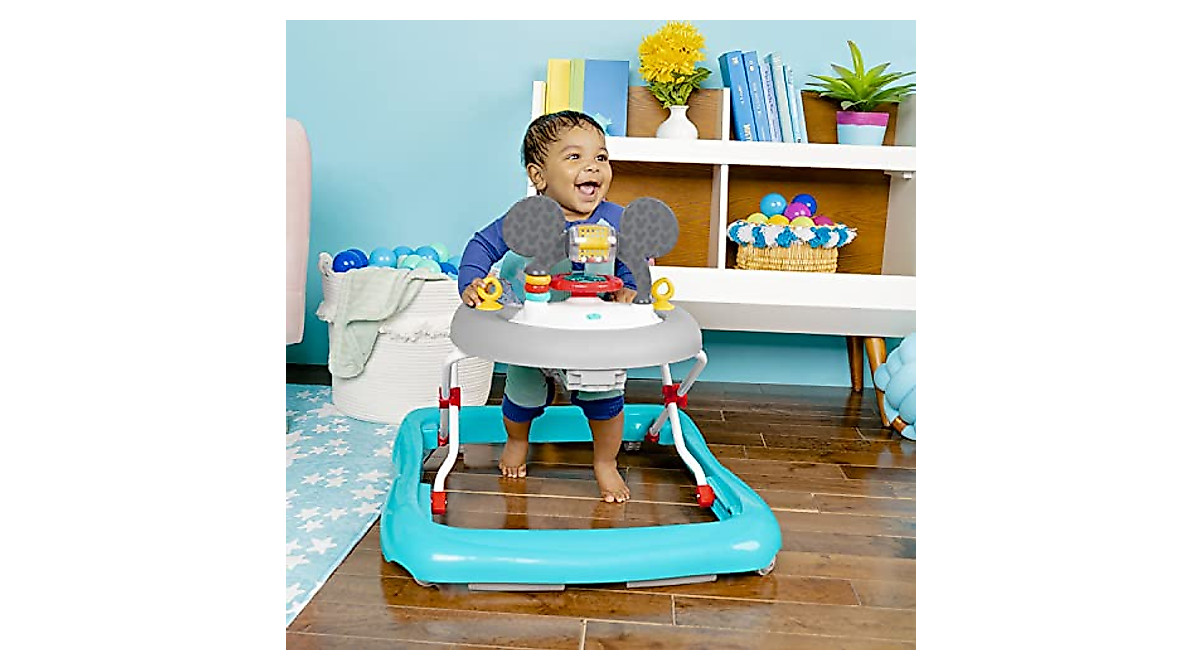 Mickey Mouse 2-in-1 Baby Walker for Fun & Exploration