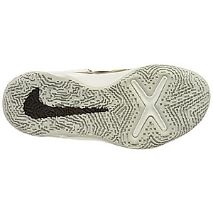 NIKE Unisex Kid's Running Shoes Sneaker, Black Metallic Gold White Photon Dust, 31 EU