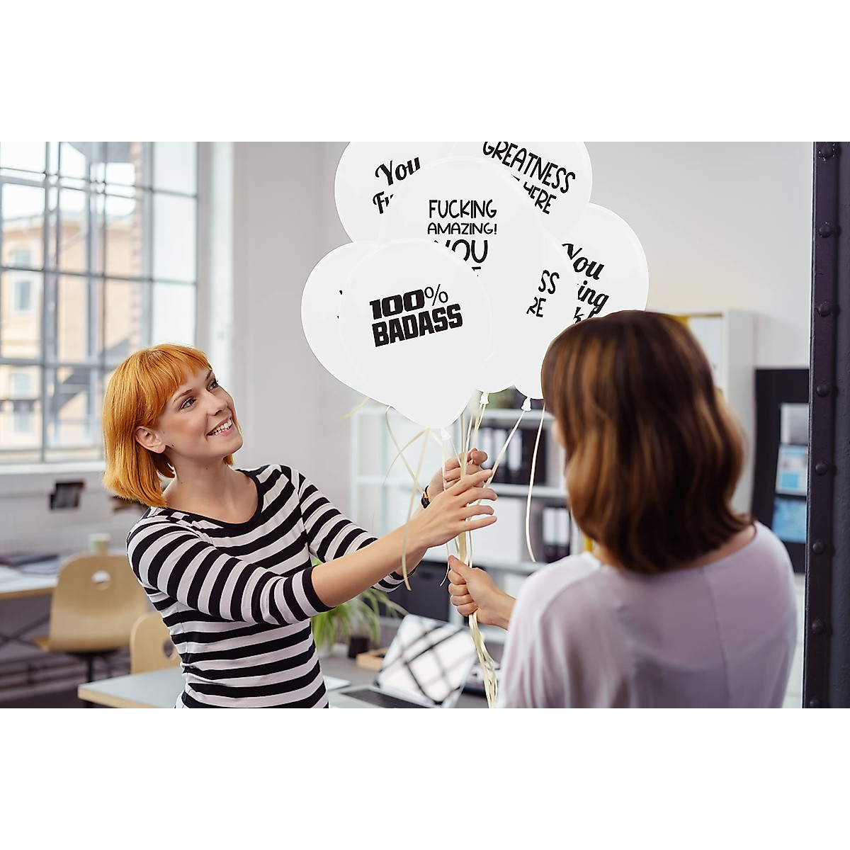 Funny Congratulations Balloons Congrats Graduation Party Thank You Employee Appreciation Decorations