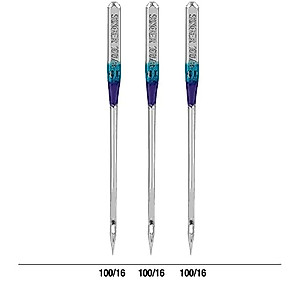 SINGER 2108 Denim Machine Needles, Size 100/16, 3-Count
