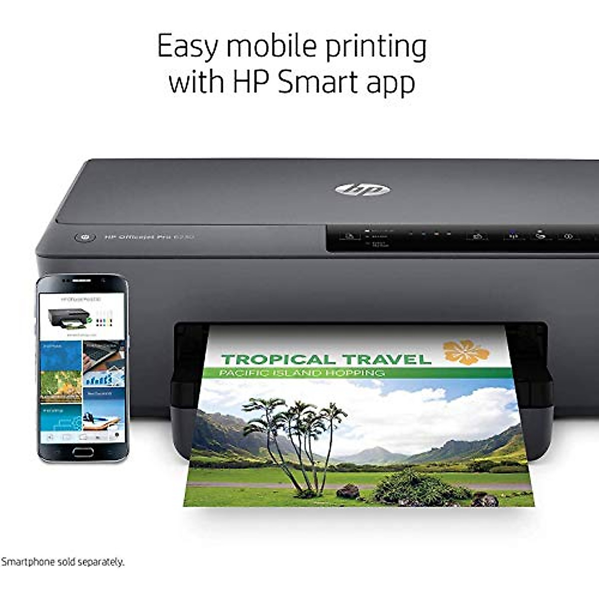HP OfficeJet Pro 6230 Wireless Color Printer, Works with Alexa (E3E03A)