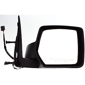 Kool Vue Passenger Side Power Non-Heated Mirror for Jeep Liberty 2008-2012 Textured