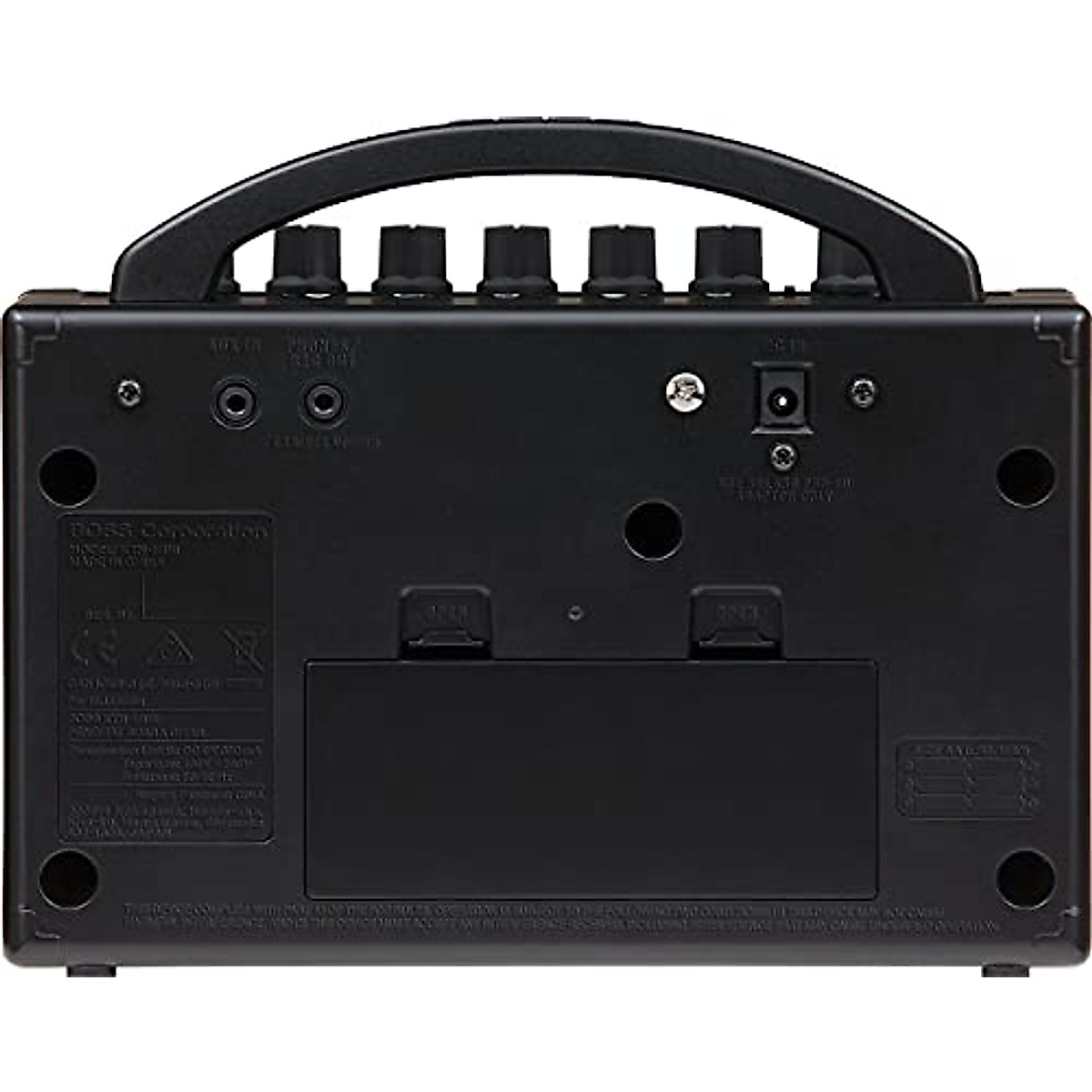 Boss Katana Mini Guitar Combo Amplifier Bundle with Instrument Cable and 3-Pack Picks