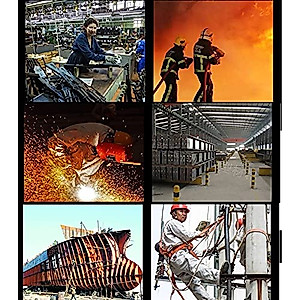 Heavy-Duty Fiberglass Fire Retardant Blanket, Large Welding Fireproof Thermal Resistant Insulation (Color : Gray, Size : 4X5M)