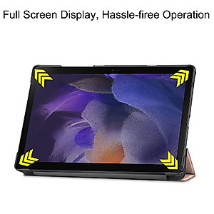 Tablet PC Case Case Compatible with Samsung Galaxy Tab A8 10.5 inch 2021 (SM-X200/X205) Tri-Fold Smart Tablet Case,Slim Case Multi- Viewing Angles Stand Hard Shell Folio Case Cover Auto Sleep/Wake Tab