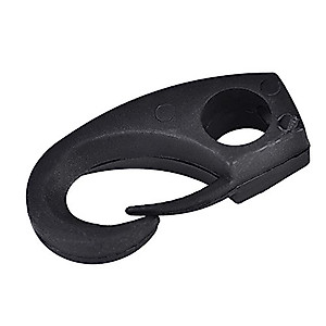 Dilwe Kayak Lashing Hook, 6 Pcs Multi Purpose High Strength Nylon Clip Lashing Hooks for Kayak Canoe Bungee