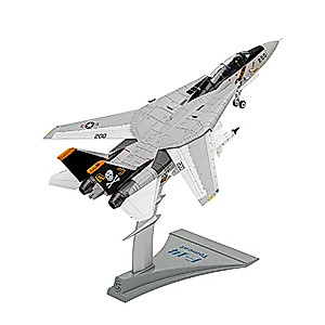 NUOTIE US Navy F-14 Tomcat 1/72 Alloy Model VF-84 Jolly Rogers Fighter DieCast Aircraft Military Display Model