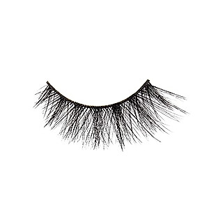 KISS Lash Couture Triple Push-Up, False Eyelashes, Teddy', 12 mm, Includes 1 Pair Of Lash, Contact Lens Friendly, Easy to Apply, Reusable Strip Lashes